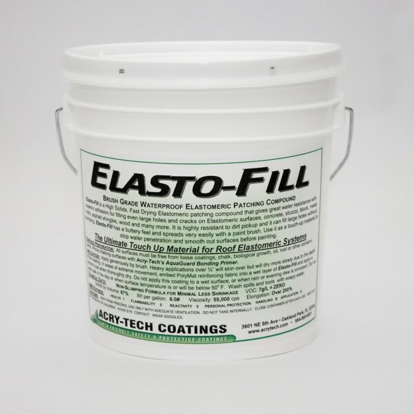 Elasto-Fill Waterproof Elastomeric | Acry-Tech Coatings