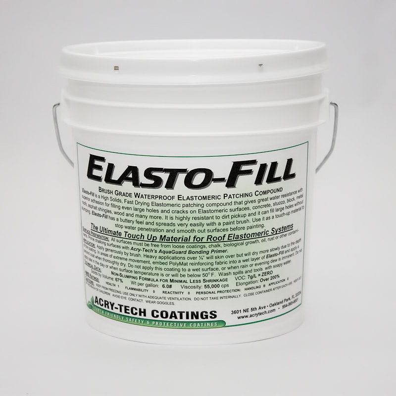 Elasto-Fill Waterproof Elastomeric | Acry-Tech Coatings