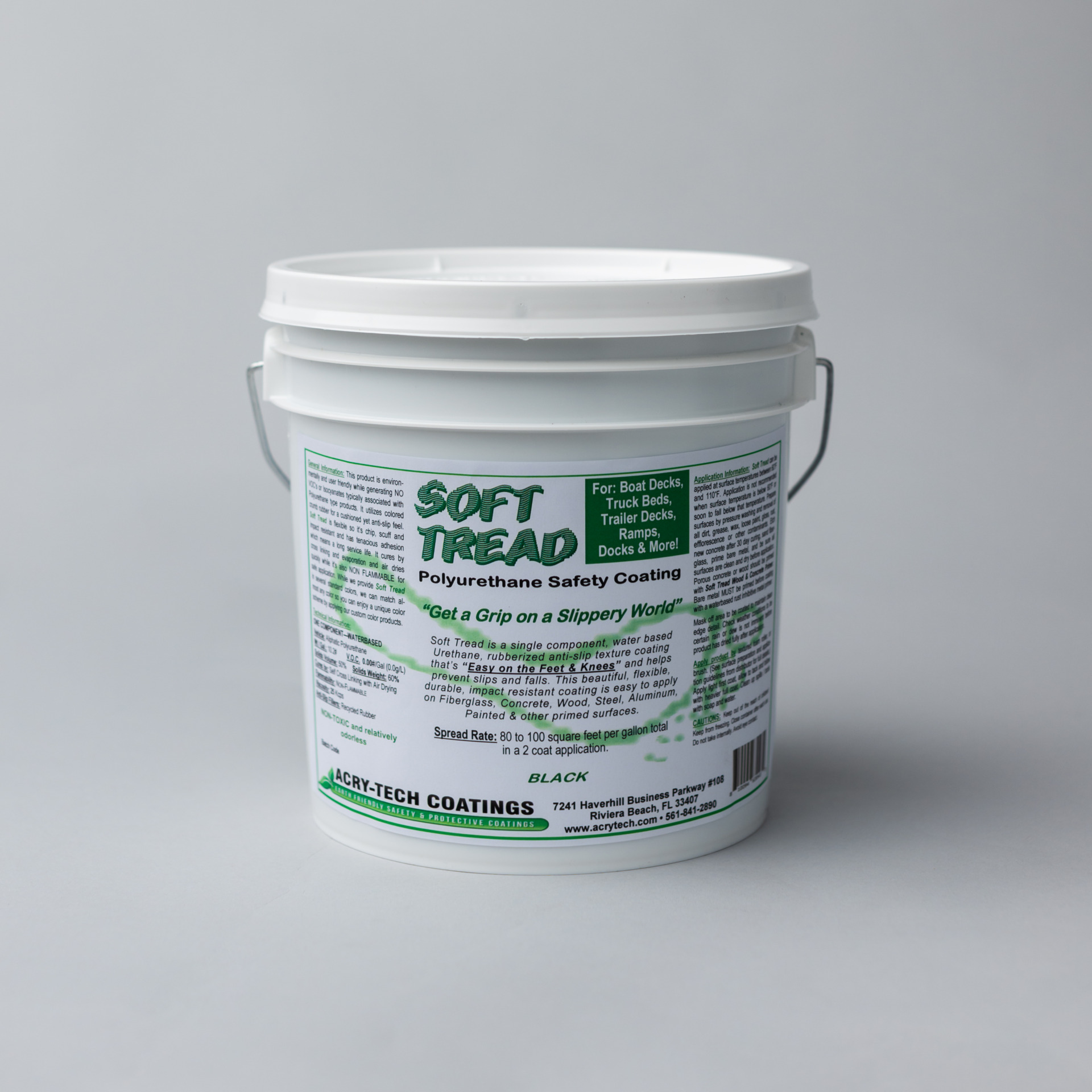 Soft Tread Anti Slip Coating | Standard Colors | Acry-Tech Coatings